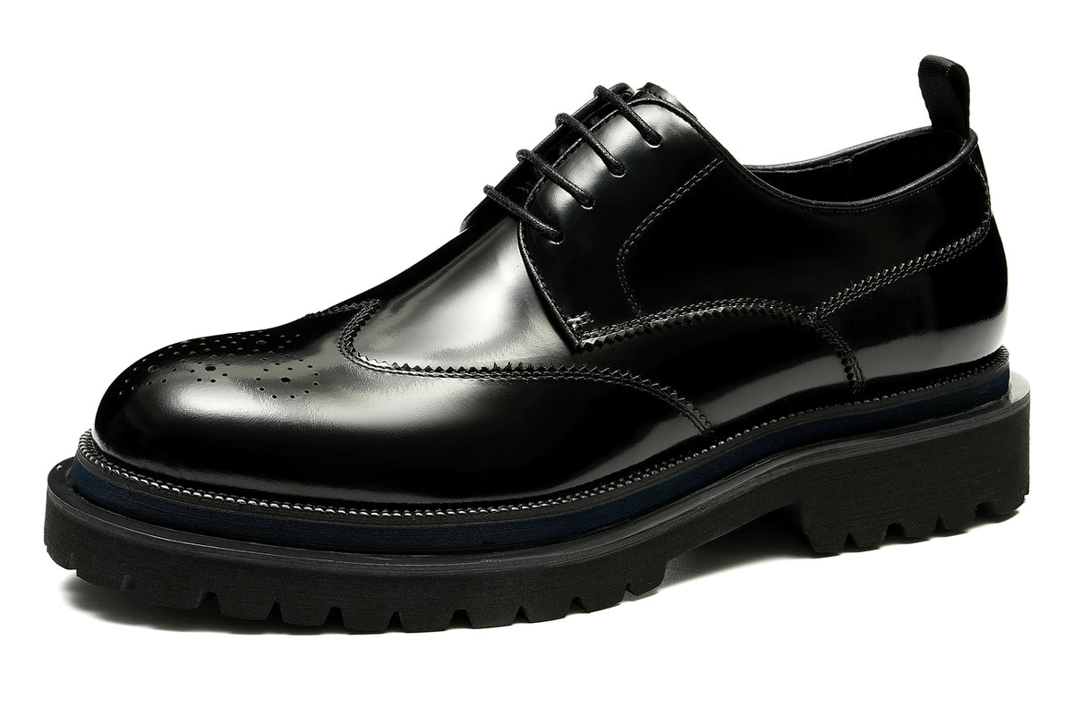 Men's Thick Sole Brogues Derby – Santimon