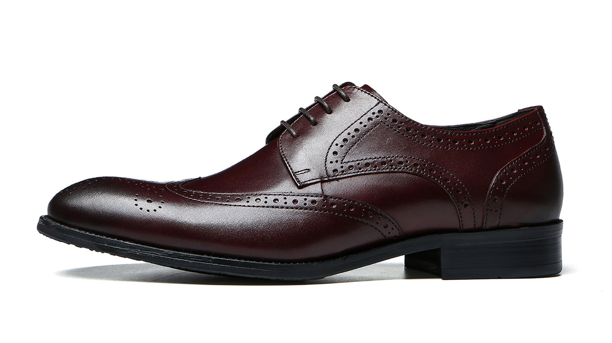 Men's Comfort Brogues Leather Derby – Santimon